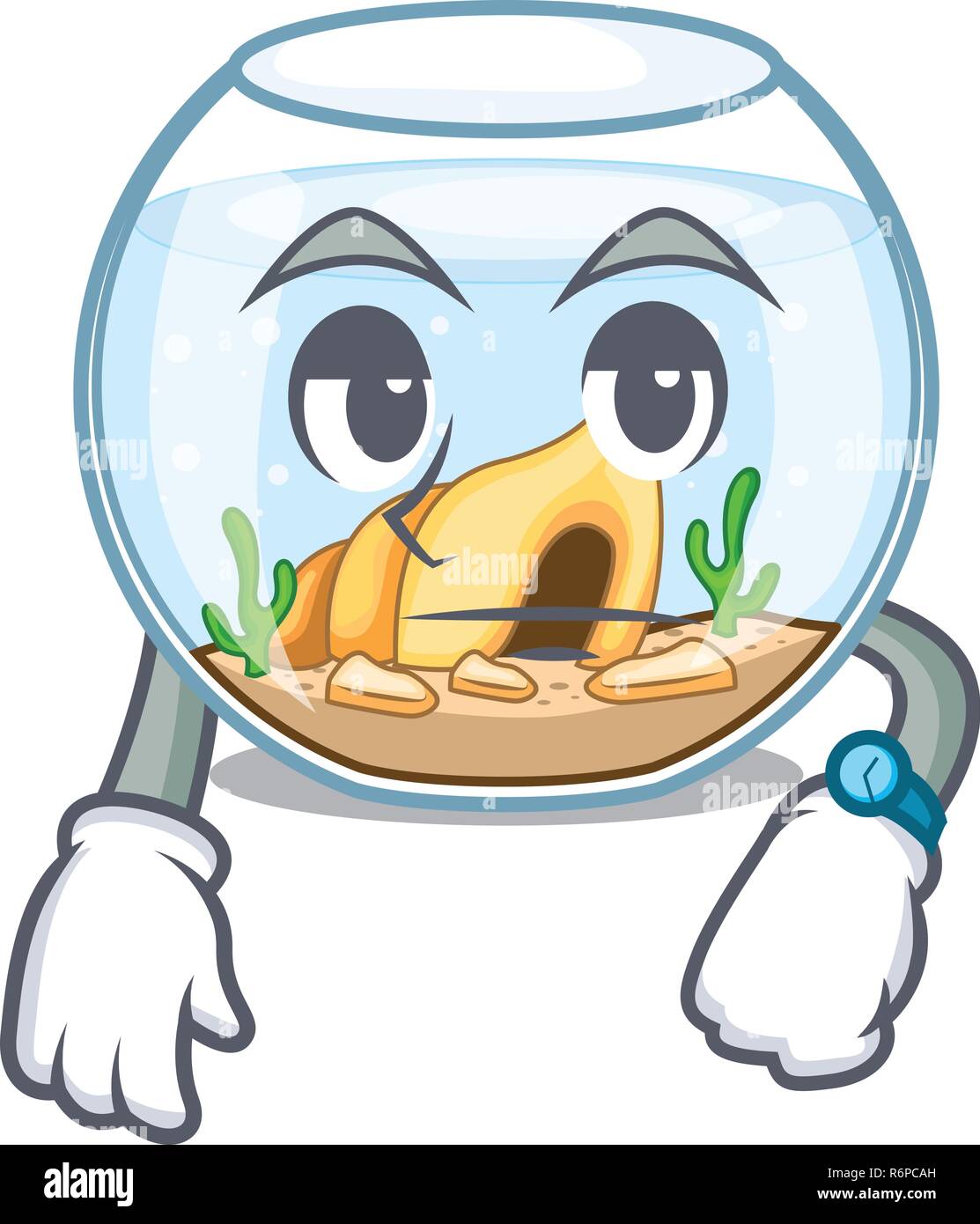 En attente d'un poisson Banque d'images vectorielles - Alamy