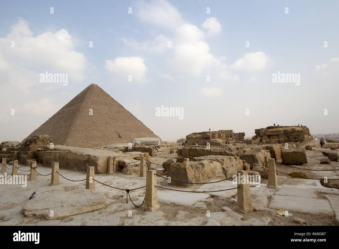 Le Caire, Egypte - 12 novembre 2018 : photo de pyramide de Khafra dans ...