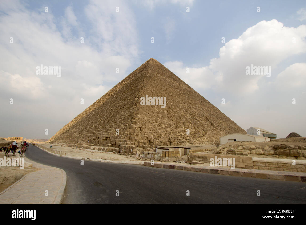 Le Caire, Egypte - 12 novembre 2018 : photo de pyramide de Khafra dans ...