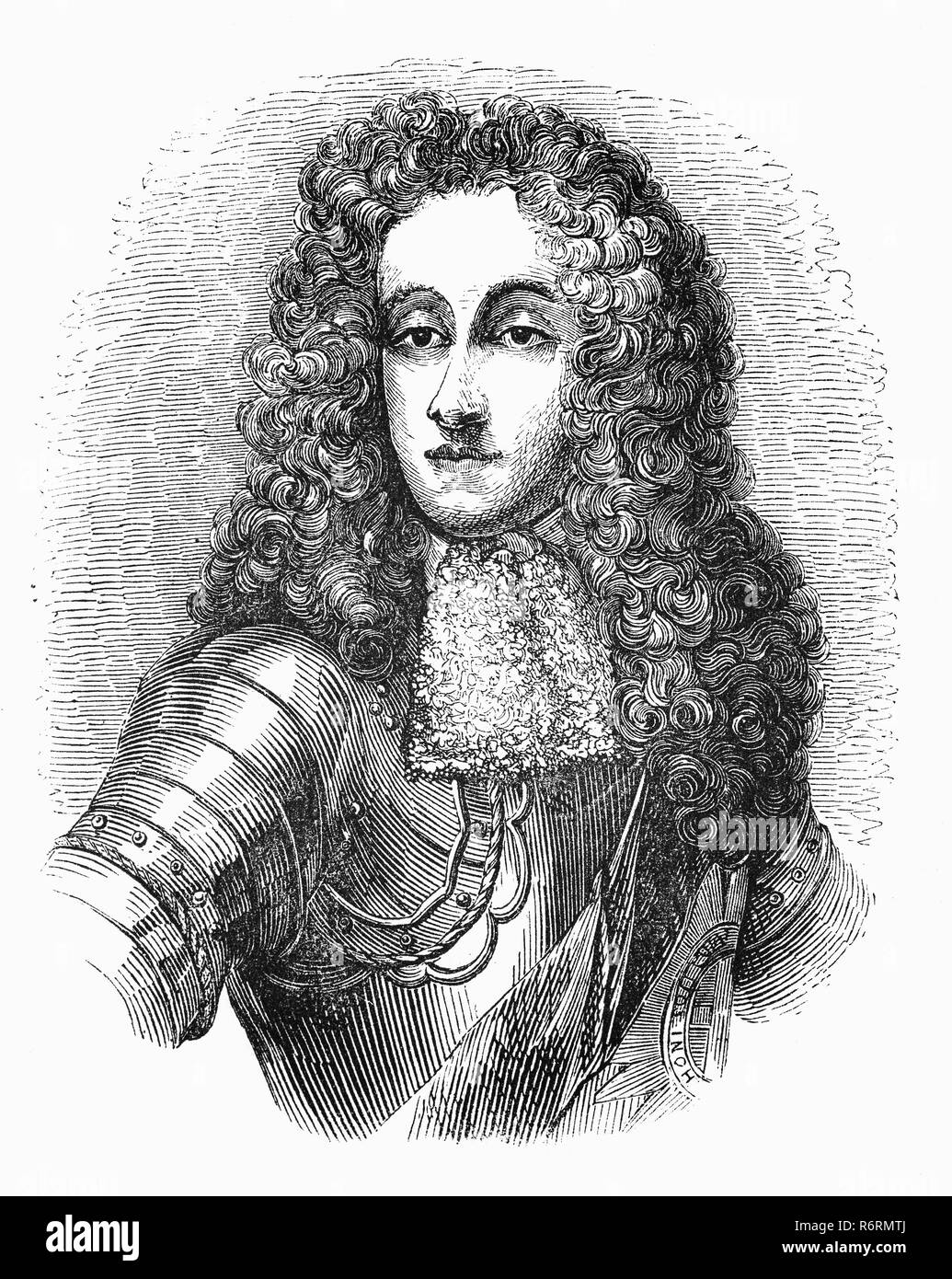 Un portrait de Jacques II et VII (1633-1701 était le roi d'Angleterre ...