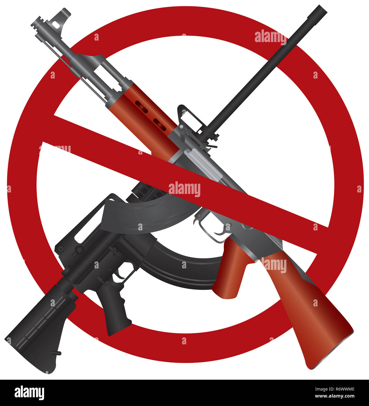 Interdiction des armes à feu Banque de photographies et d’images à ...