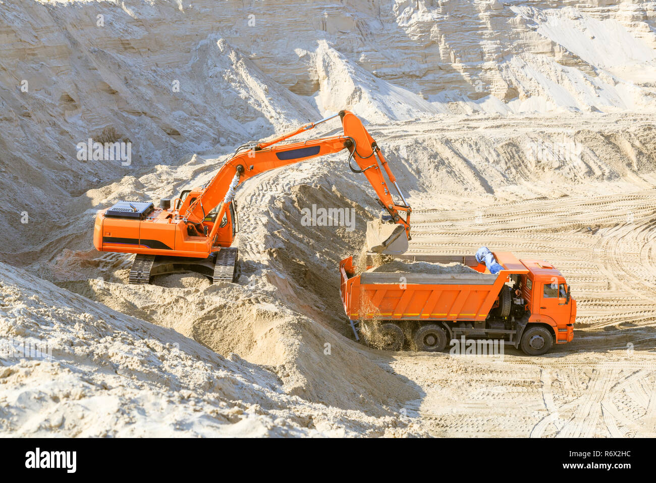 Carrière de sable Banque de photographies et d’images à haute ...