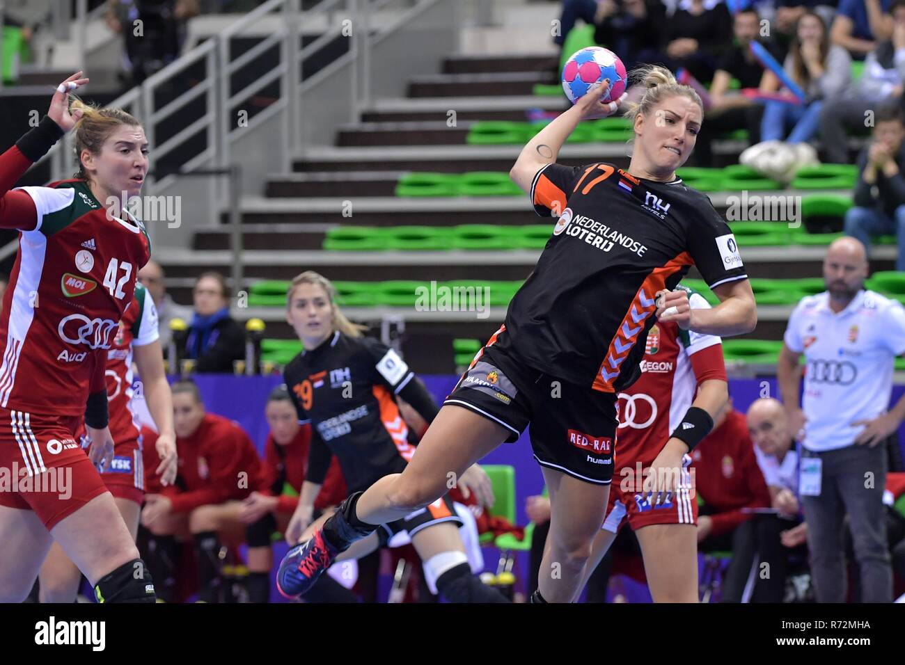 Montbeliard, France 1 décembre 2018 Championnats d'Europe Handball ...