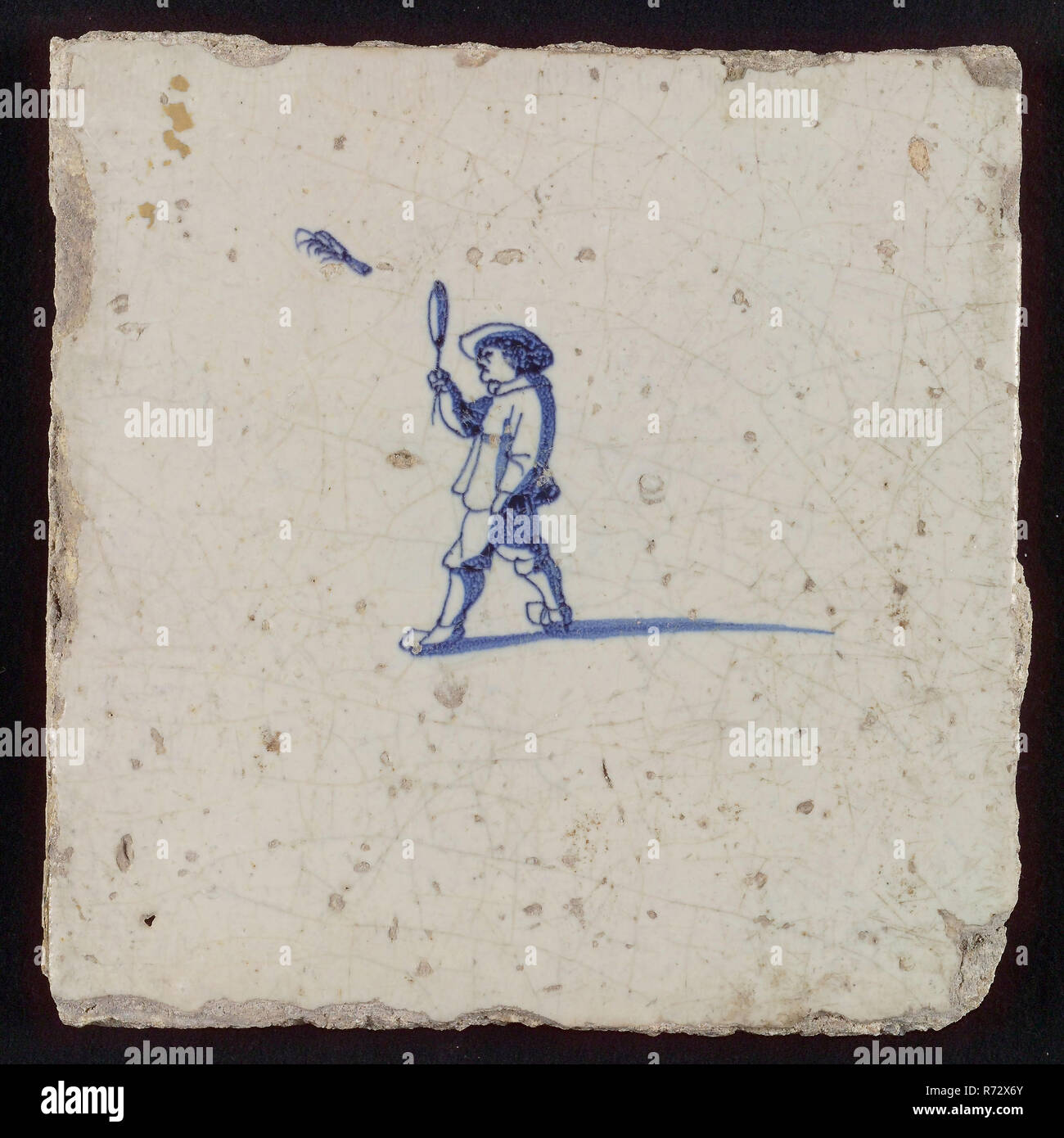 Tuile de scène, un jeu d'enfant, d'une balle, tuile de mur céramique ...