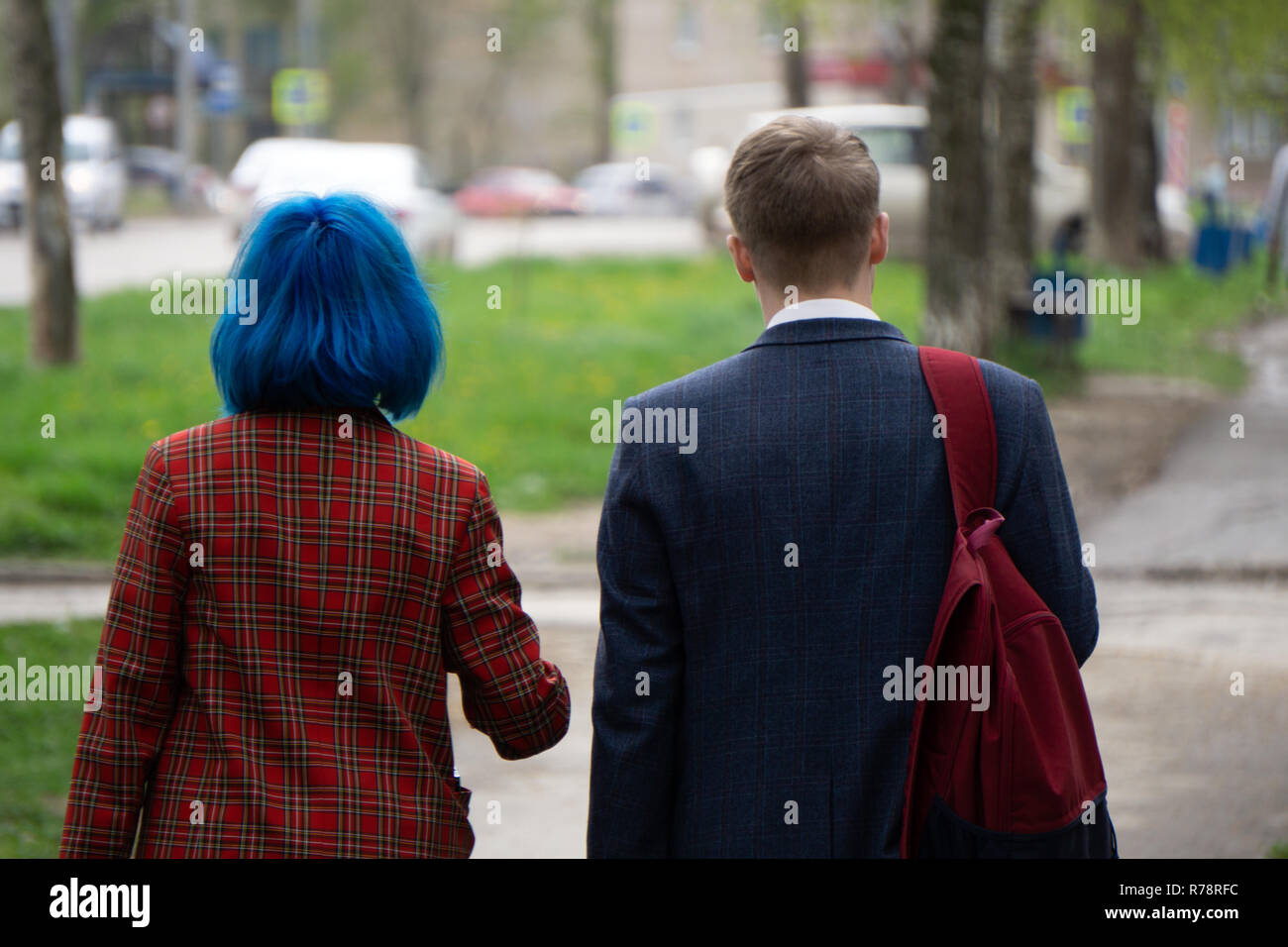 Punk girl crête Banque de photographies et d’images à haute résolution ...