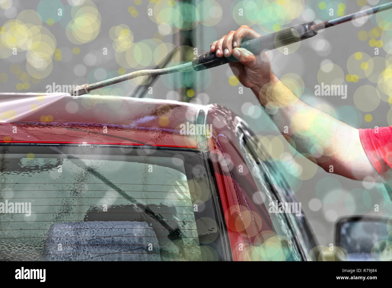 Vehicle wash facility Banque de photographies et d’images à haute ...