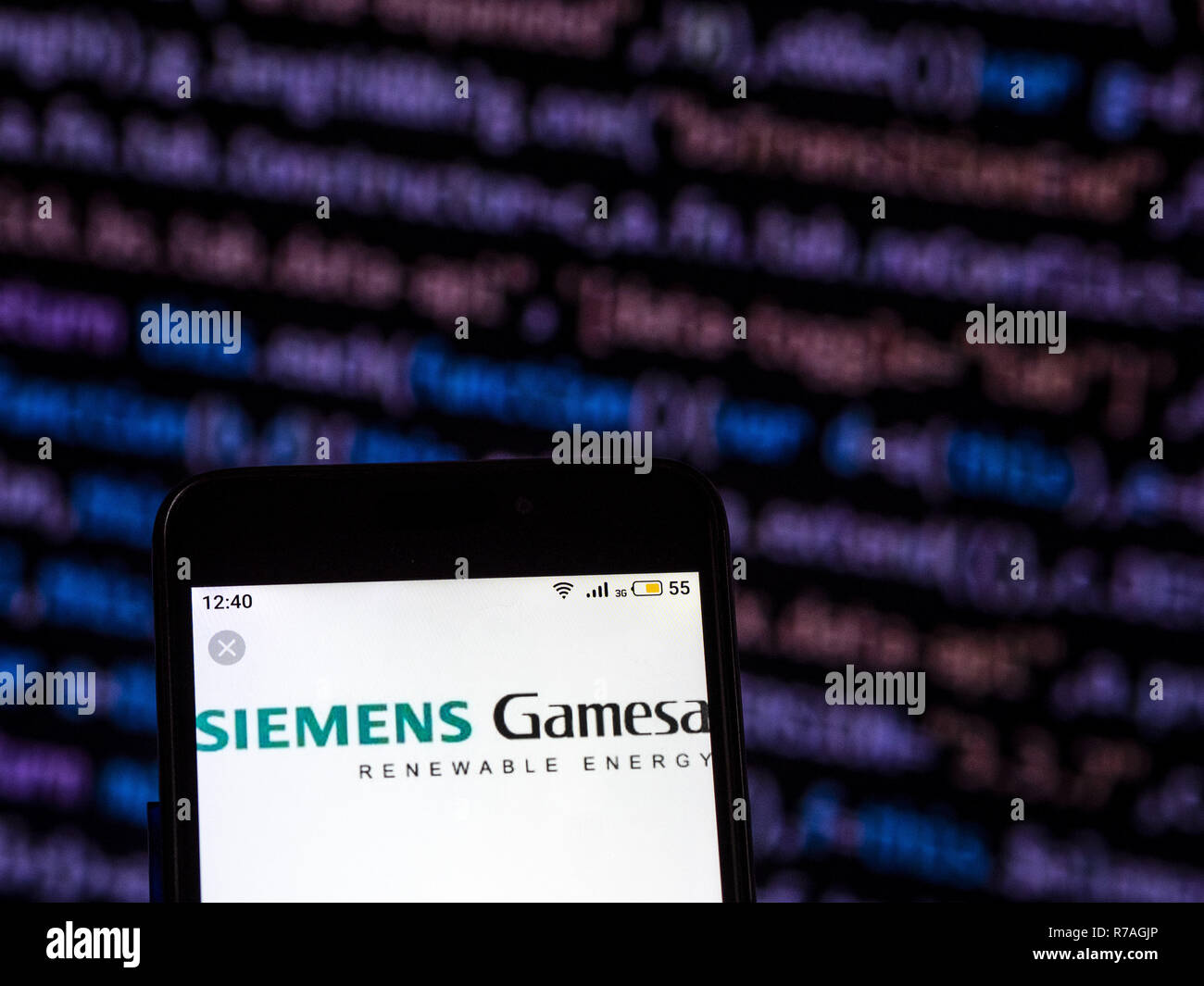Siemens gamesa énergie renouvelable Banque de photographies et d’images ...