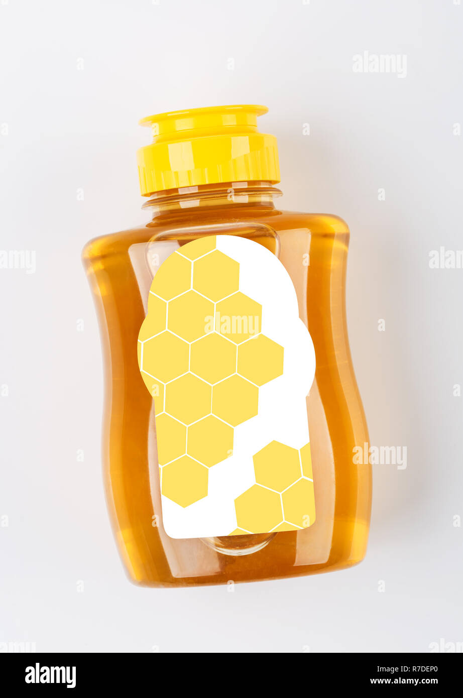 Bouteil de miel en plastique Banque de photographies et d’images à ...