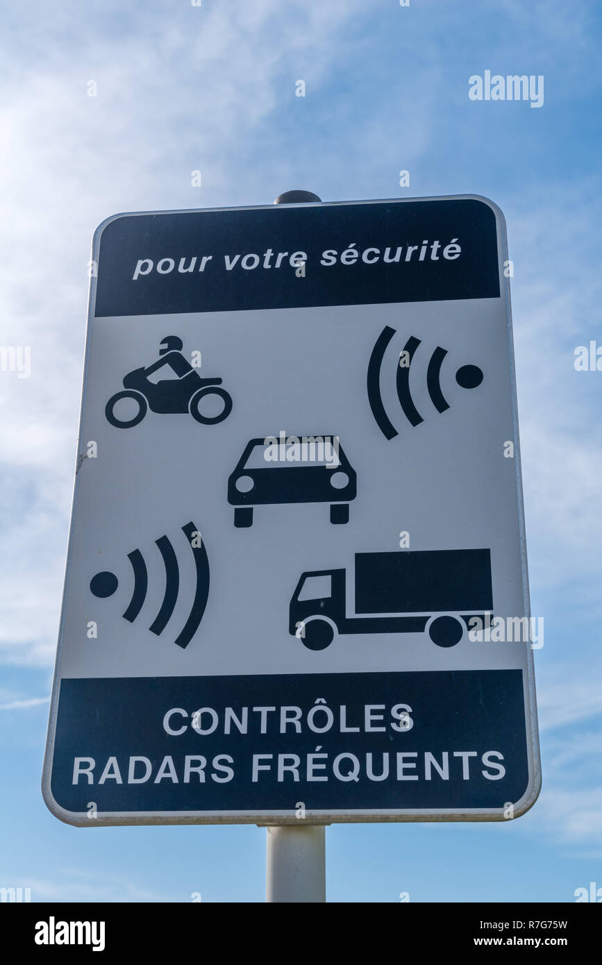 Controle par radar Banque d'image et photos - Alamy