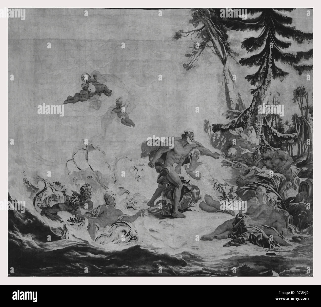 Neptune et amymone Banque de photographies et d’images à haute ...