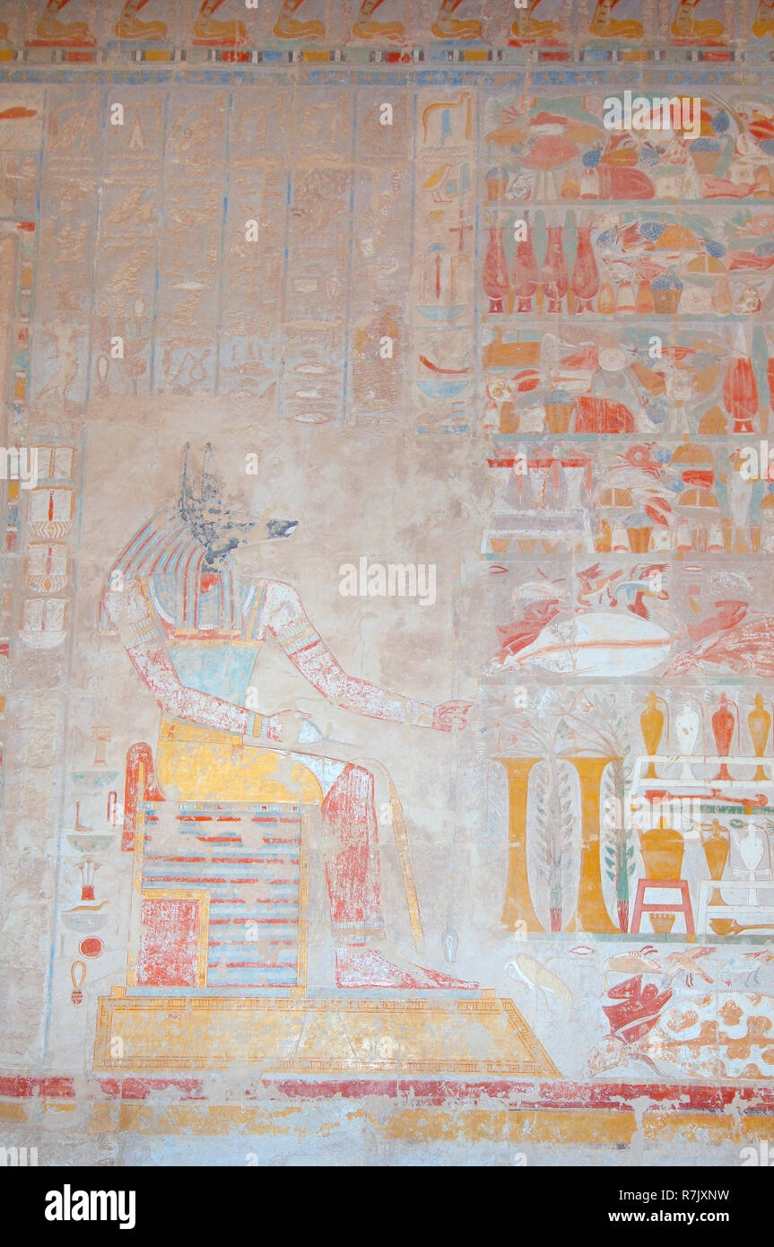 Fresques égyptiennes antiques Banque de photographies et d’images à ...