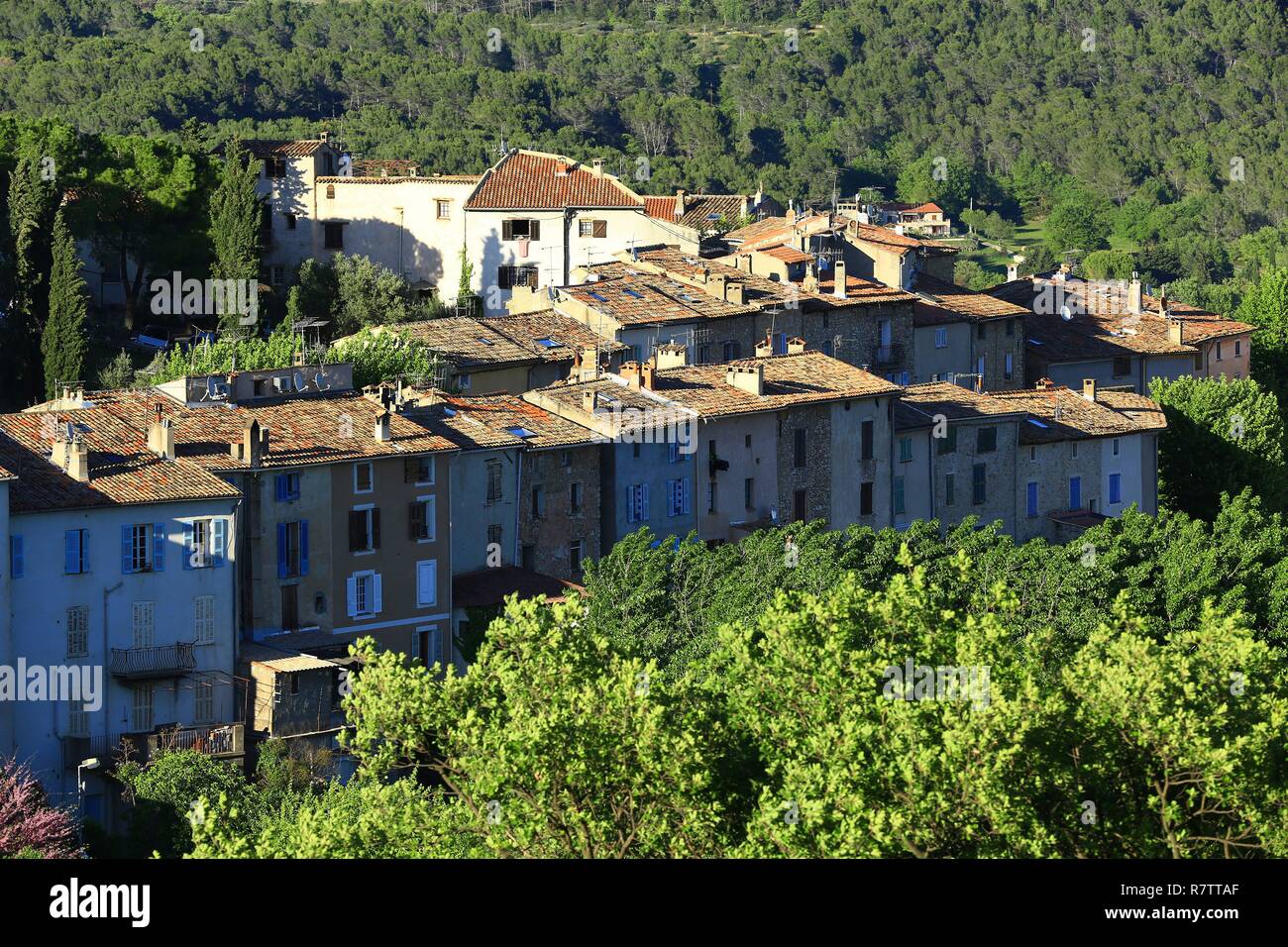 Village flayosc var provence france Banque de photographies et d’images ...