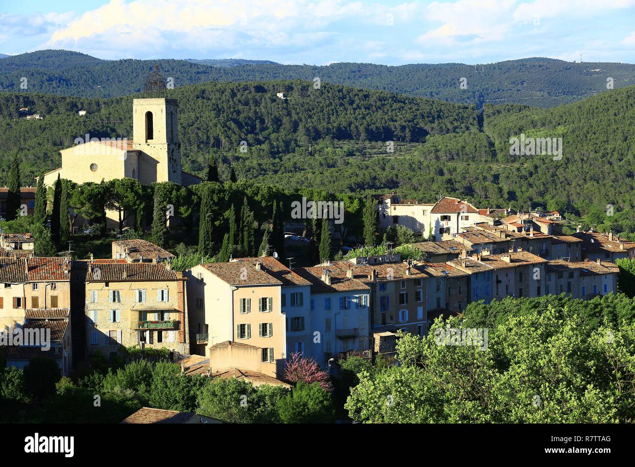 Village flayosc var provence france Banque de photographies et d’images ...