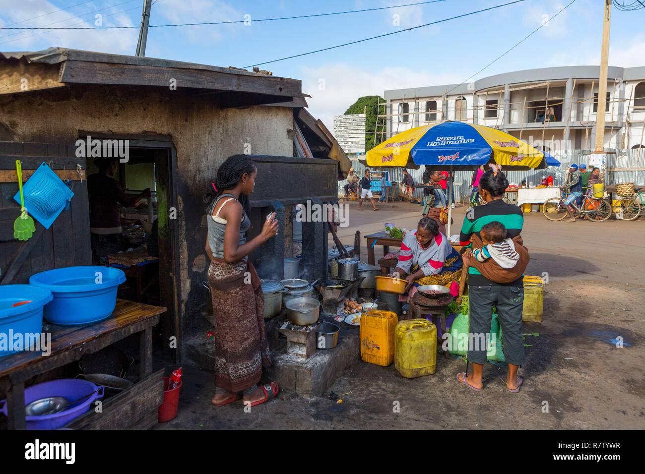 Madagascar, région Ihorombe, Ihosy Photo Stock - Alamy