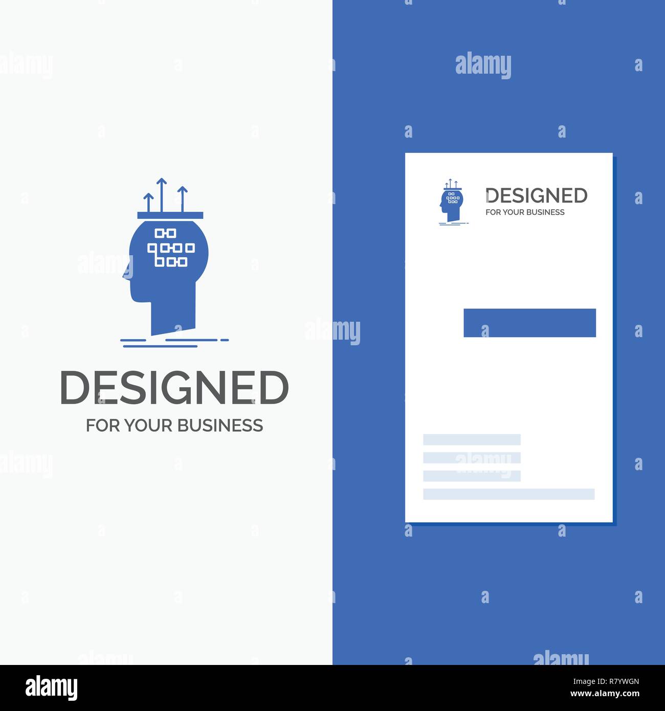 Logo d'entreprise pour l'algorithme, cerveau, conclusion, le processus ... Logo d'entreprise pour l'algorithme, cerveau, conclusion, le processus ...