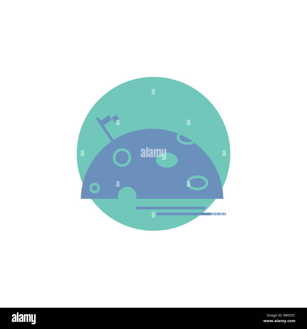Drapeau mars Banque d'images vectorielles - Alamy