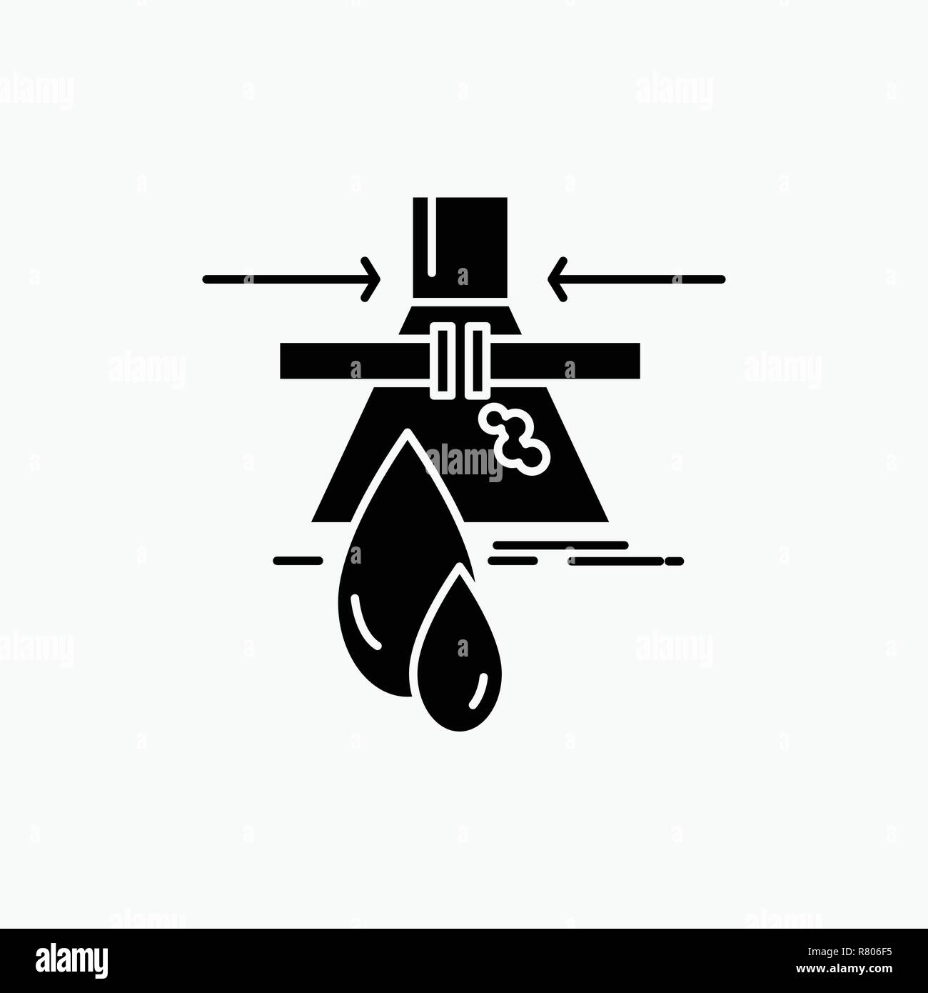 Detection des fuites Banque d'images vectorielles - Alamy