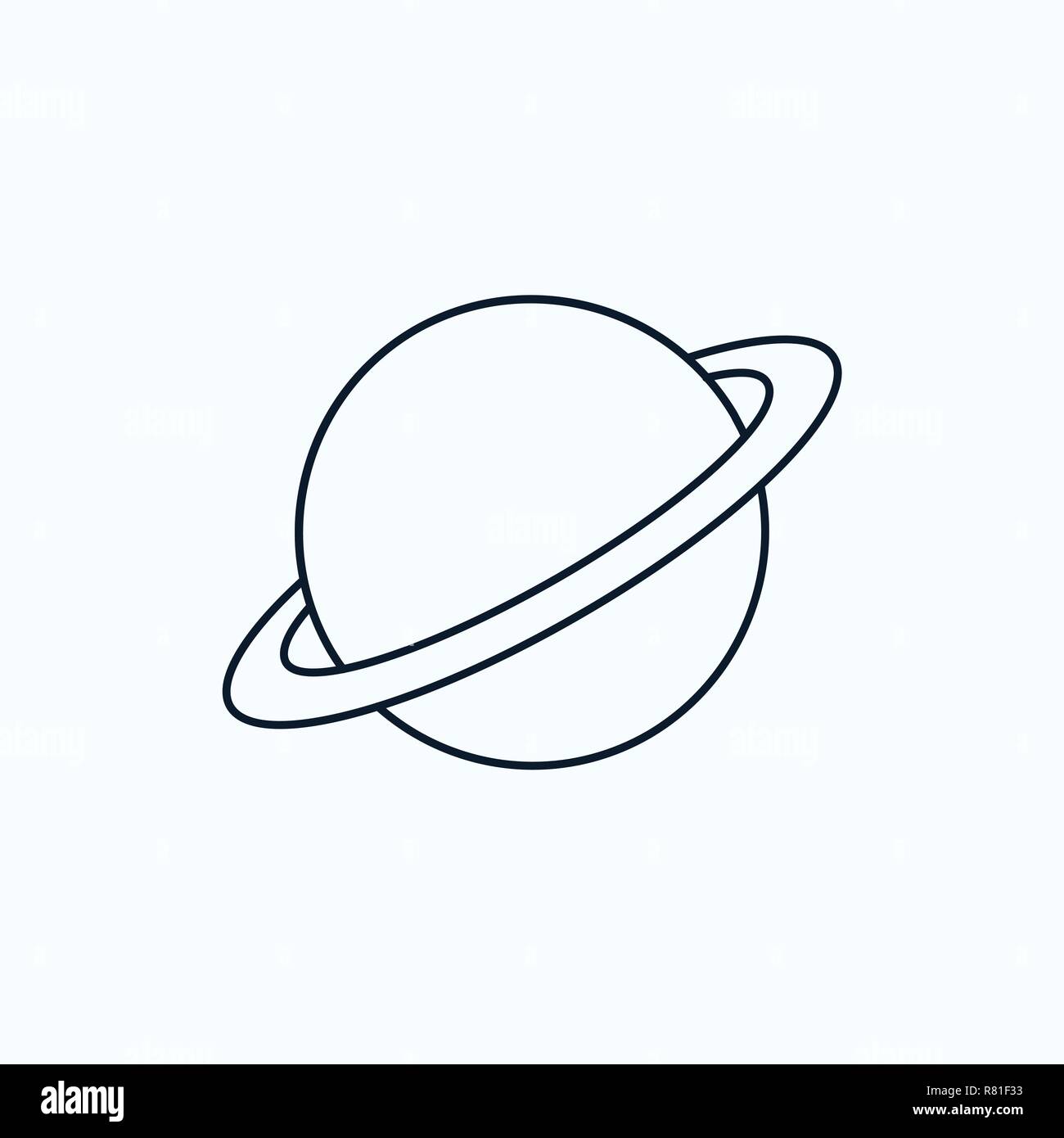 Planète, espace, lune, drapeau, mars Télévision. Icône signe vert et ...