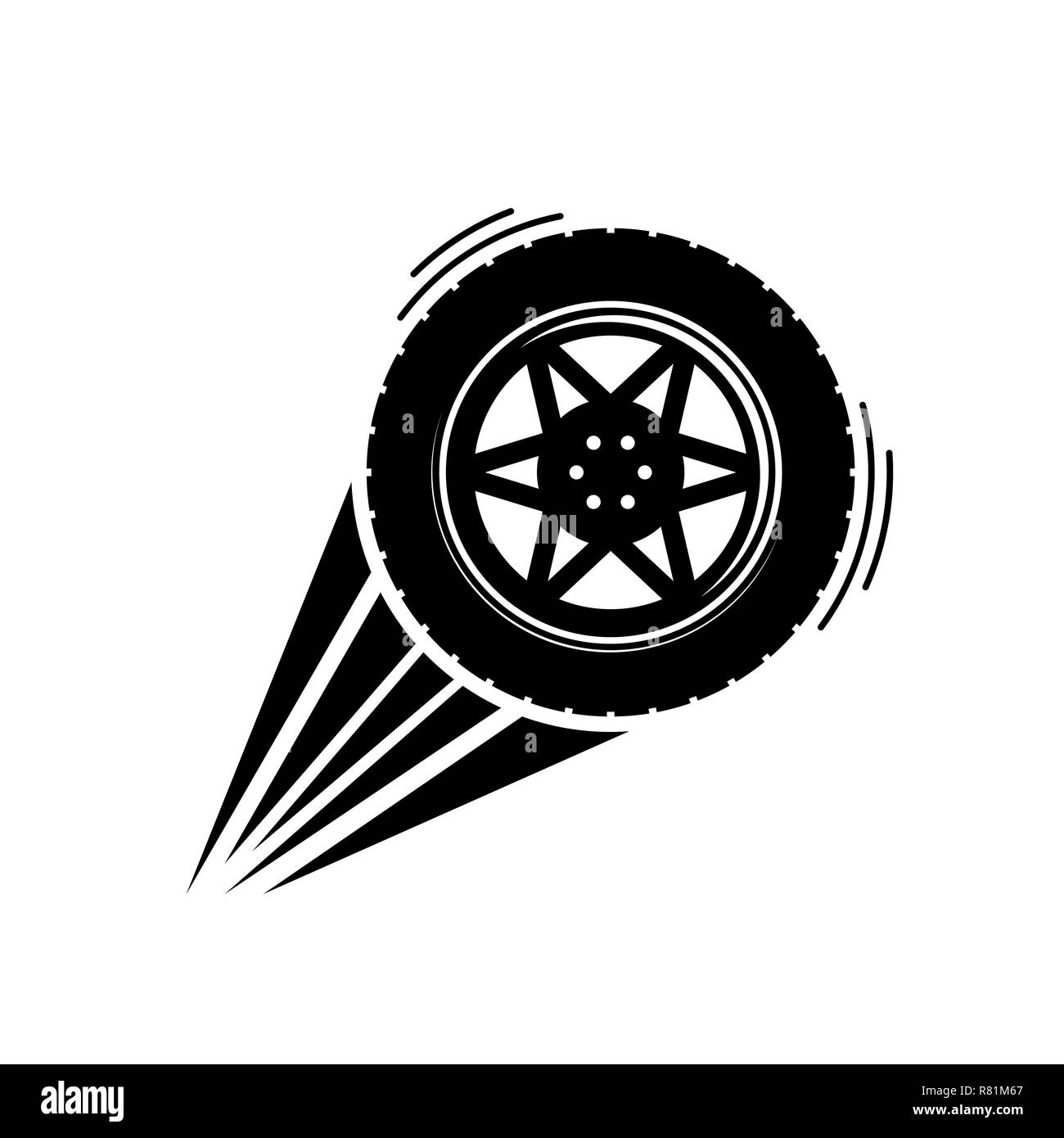 Vitesse de rotation Banque d'images vectorielles - Alamy