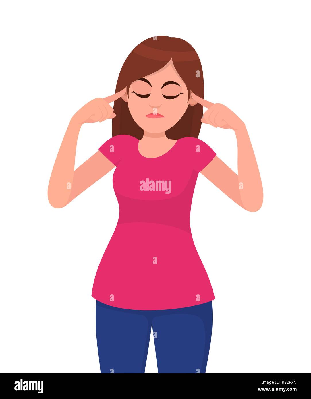 Bruit fort Banque d'images vectorielles - Alamy