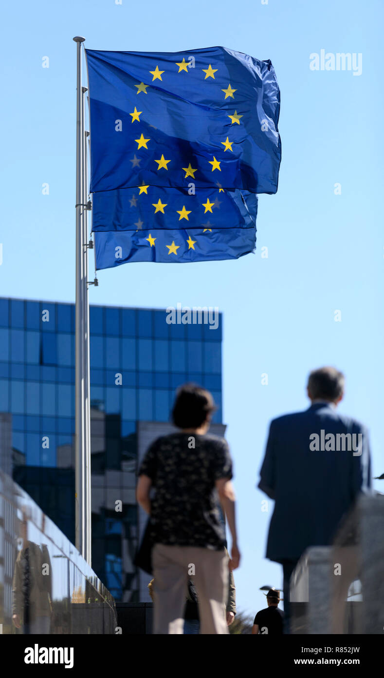 Drapeau jaune avec un rond Banque de photographies et d’images à haute ...