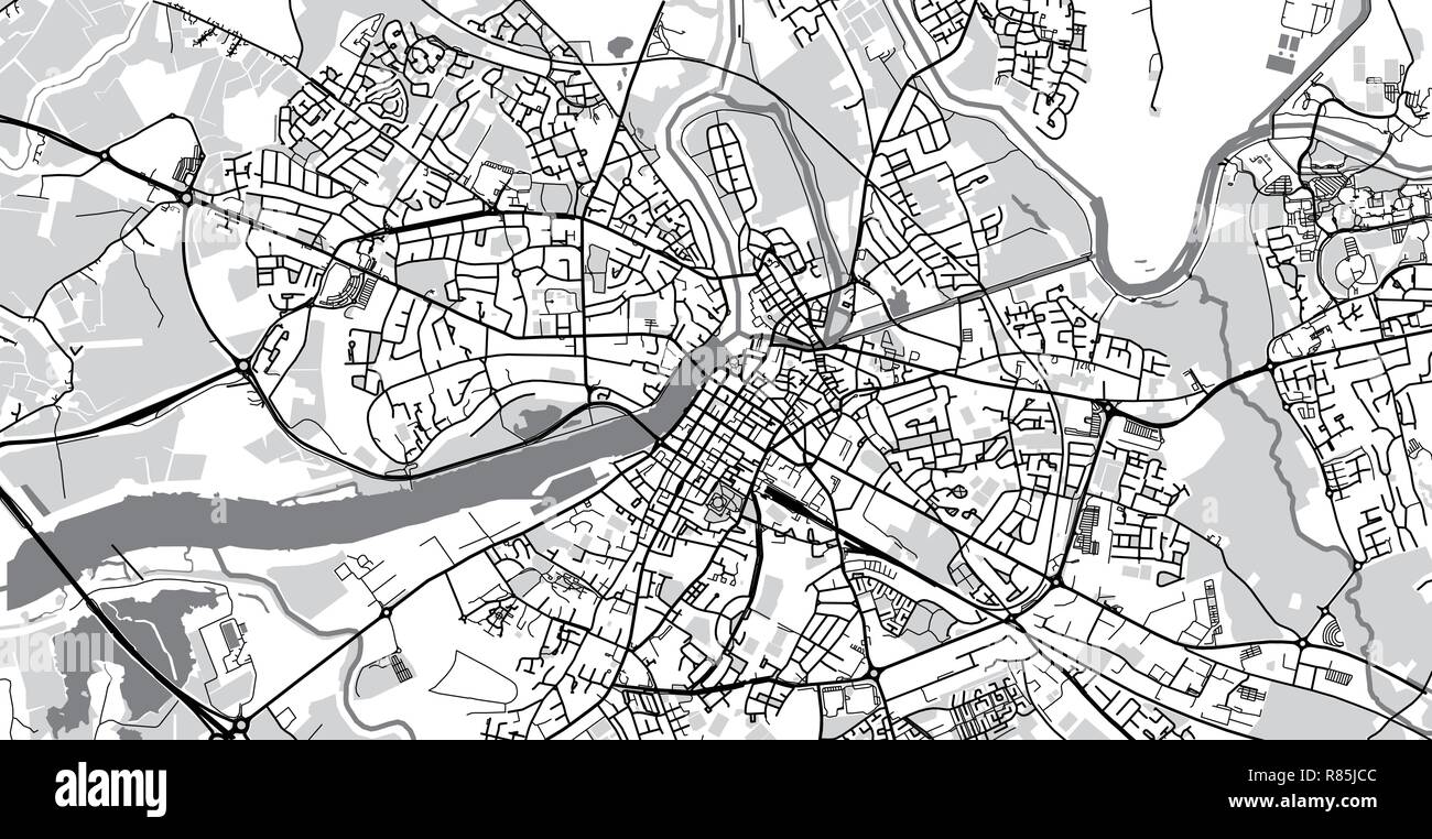 Limerick map Banque d'images vectorielles - Alamy