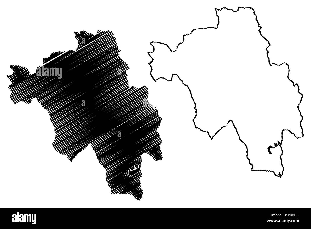 La région de Bago (divisions administratives du Myanmar, République de ...