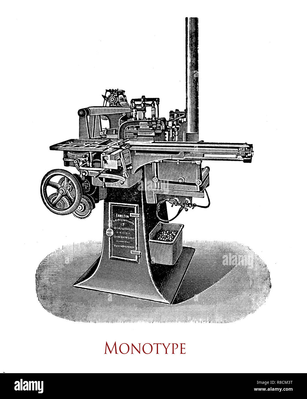 Vintage Printing Press Machine Banque d'image et photos - Alamy