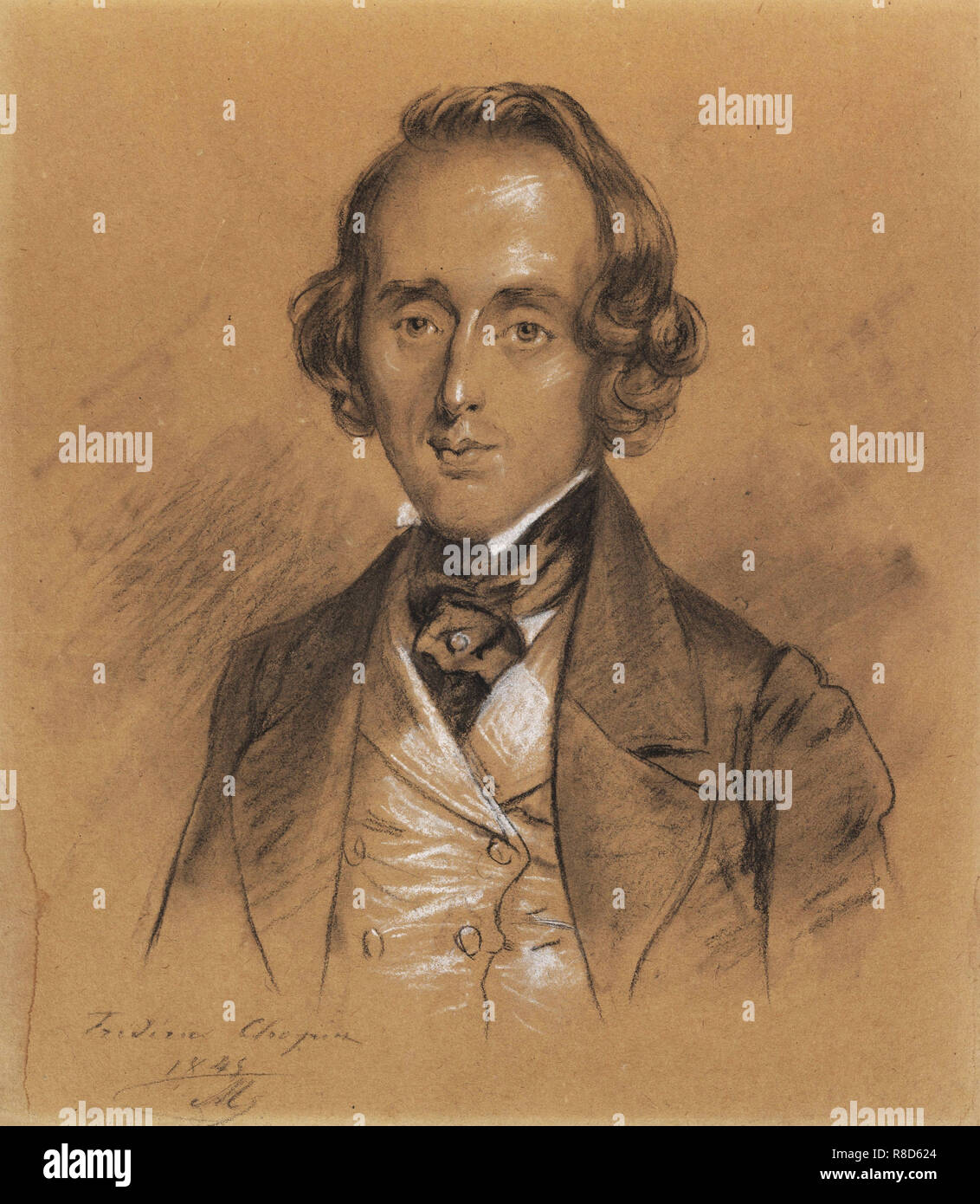 Portrait of frederic chopin Banque de photographies et d’images à haute ...