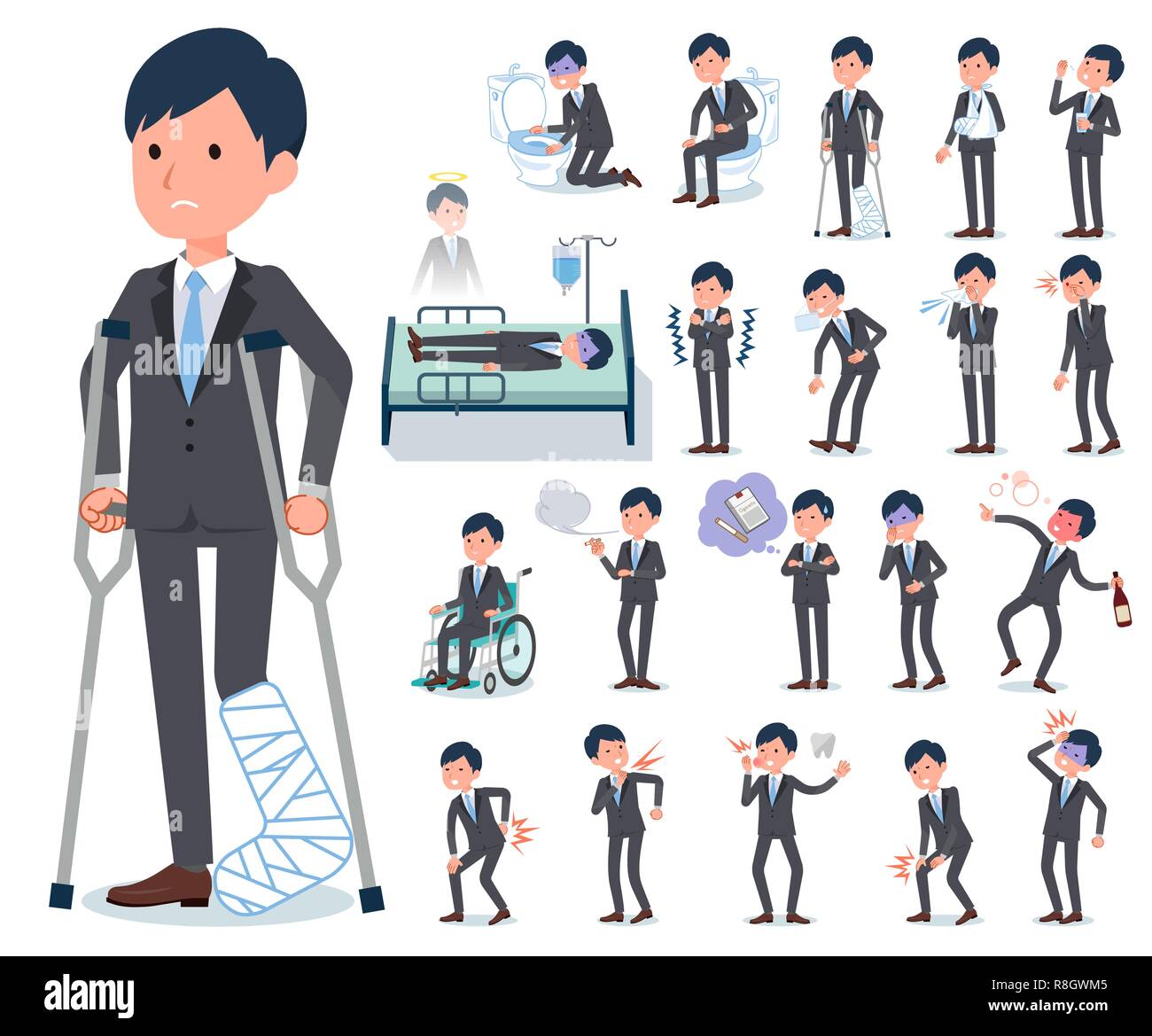 Man vomiting toilet Banque d'images vectorielles - Page 2 - Alamy
