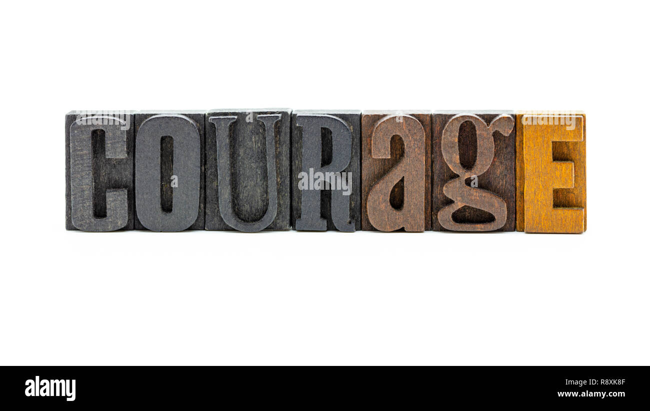 Quel courage que valeur Banque de photographies et d’images à haute ...