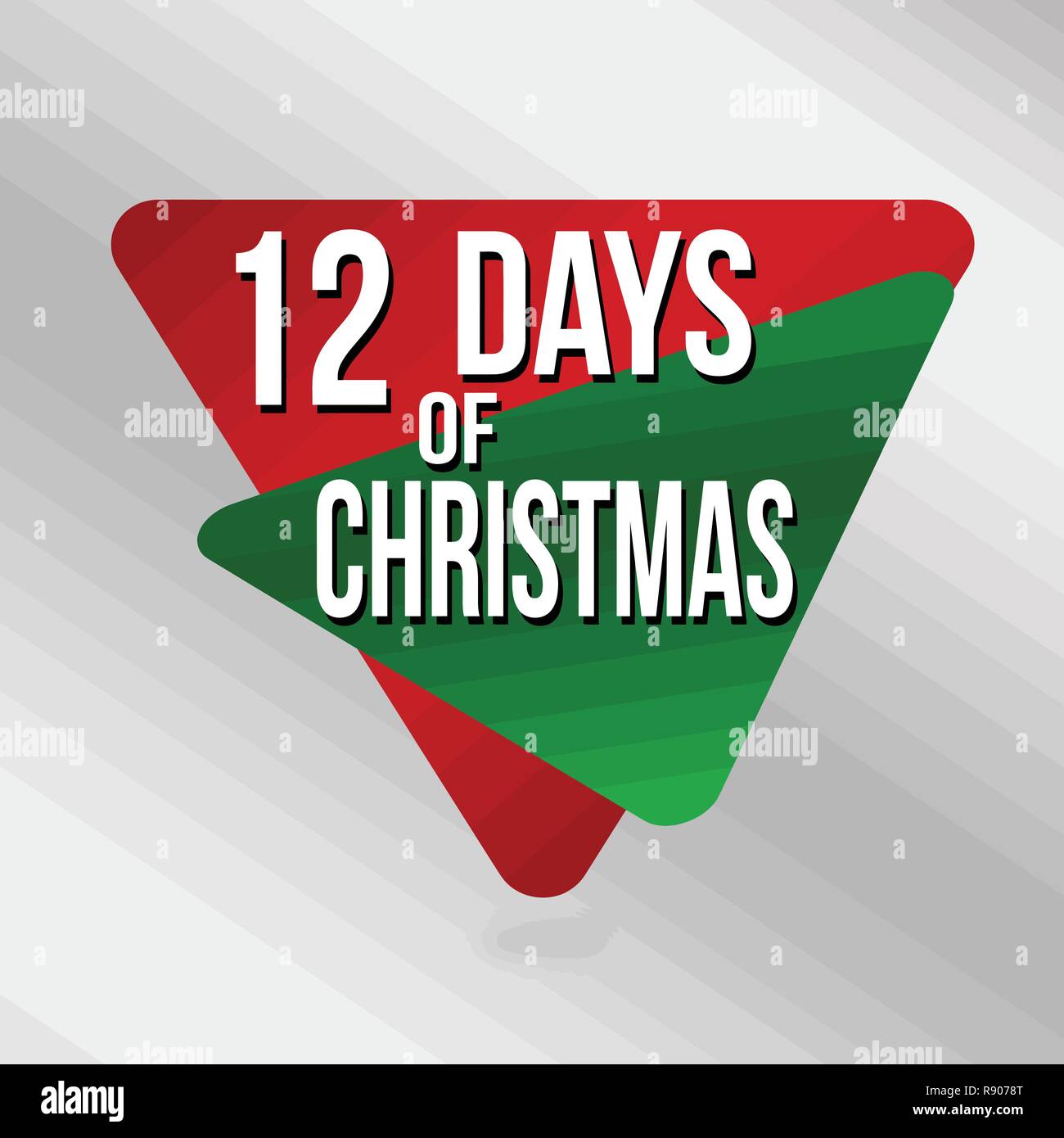 Les douze jours de noel Banque d'images vectorielles - Alamy