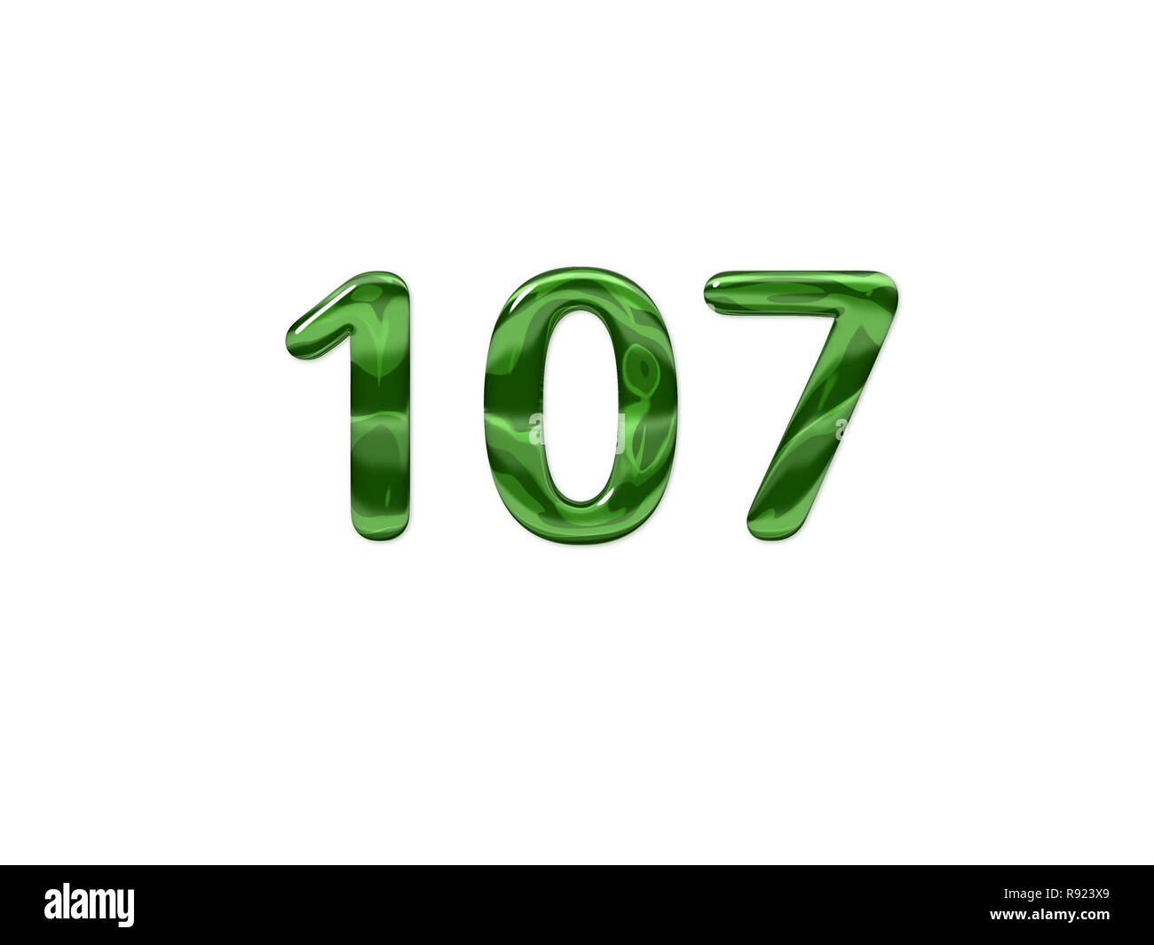 Number 107 sign Banque de photographies et d’images à haute résolution ...