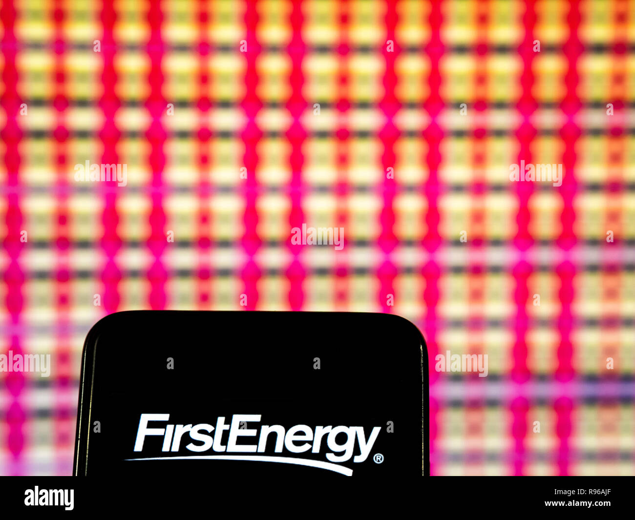 FirstEnergy Electric services logo de l'entreprise vu affichée sur ...