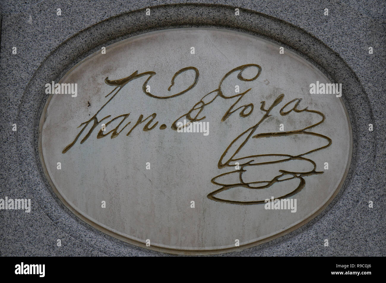 Goya signature Banque de photographies et d’images à haute résolution ...