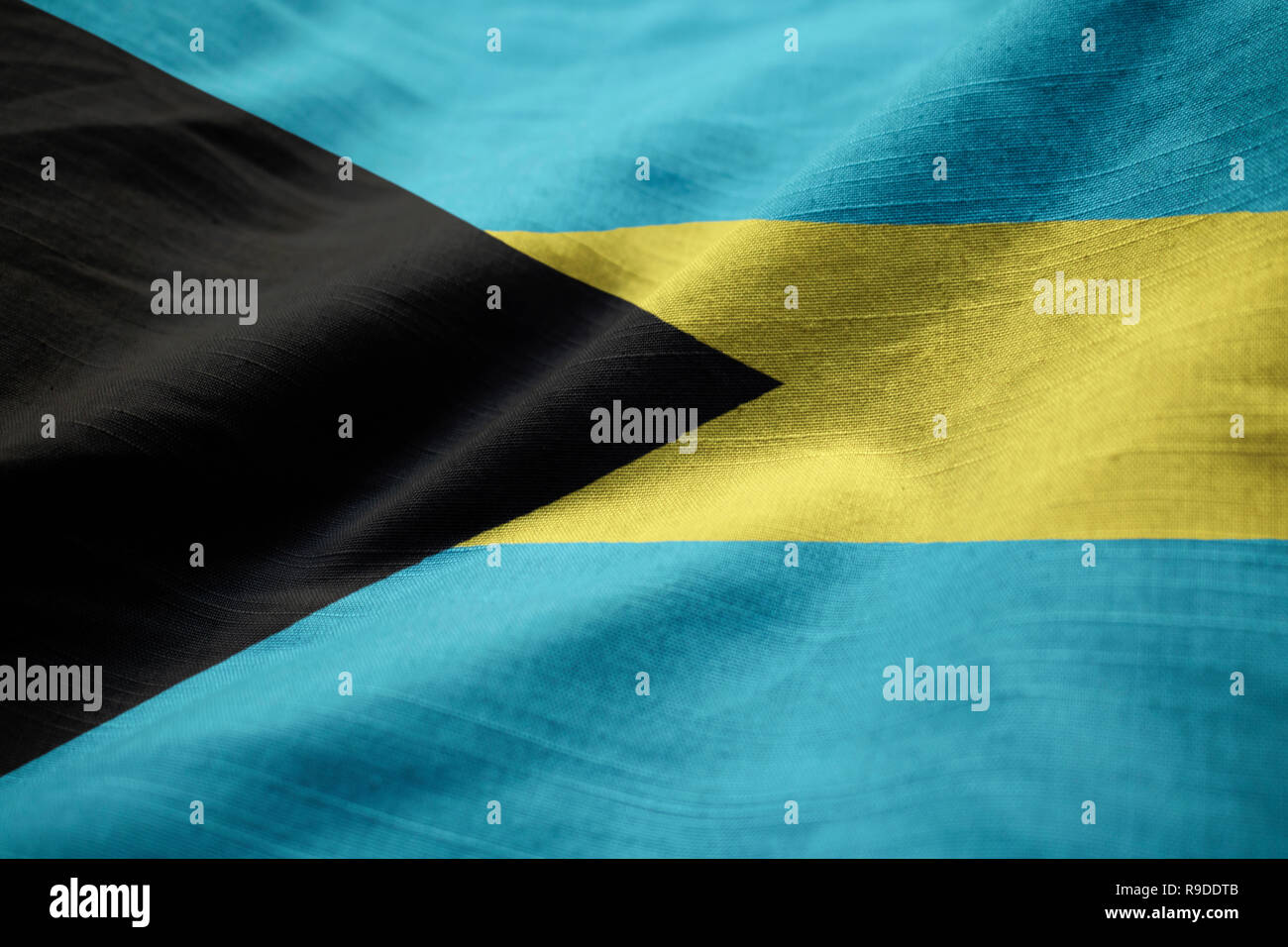 Drapeau national des bahamas Banque de photographies et d’images à ...