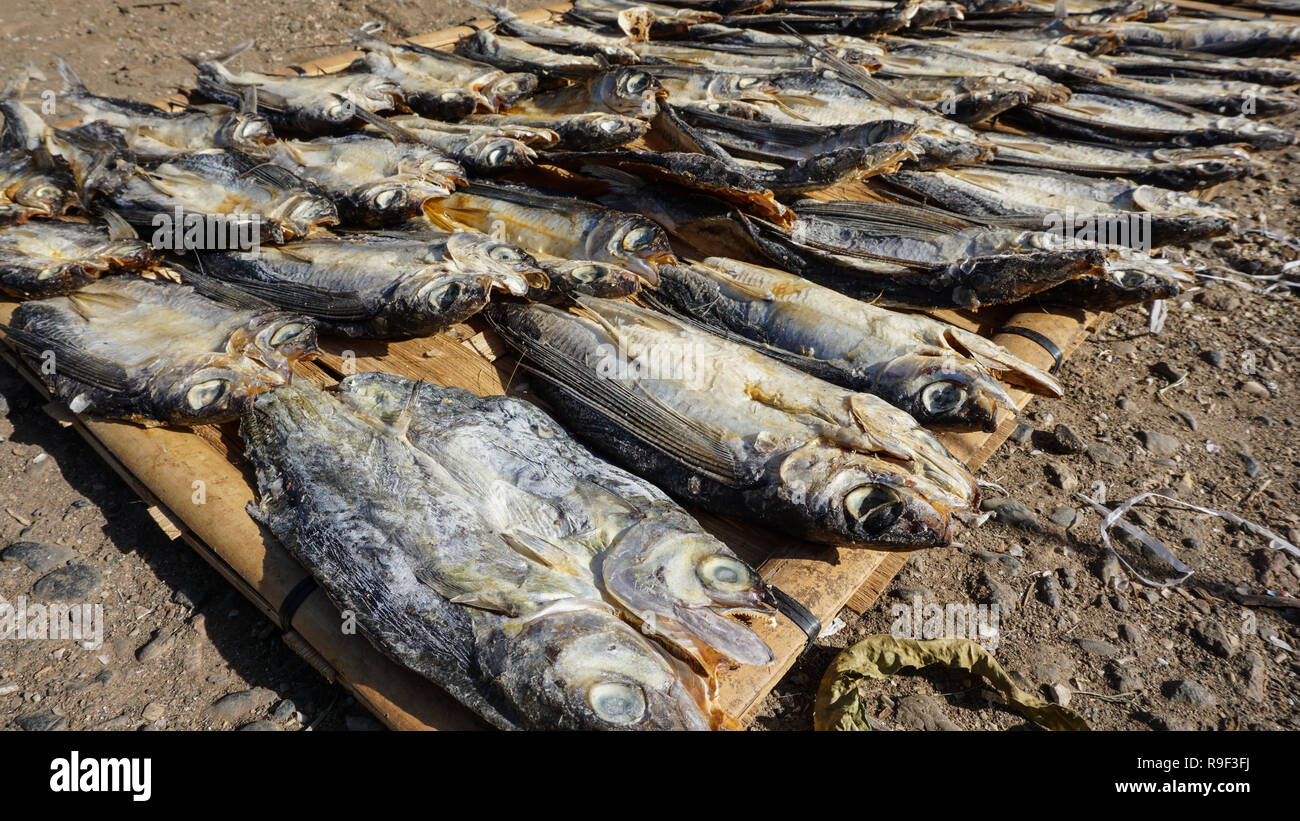 Dried fish market Banque de photographies et d’images à haute ...