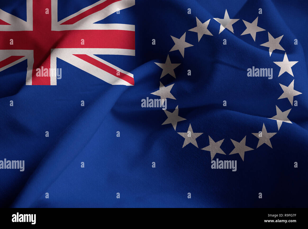 Cook island flag Banque de photographies et d’images à haute résolution ...