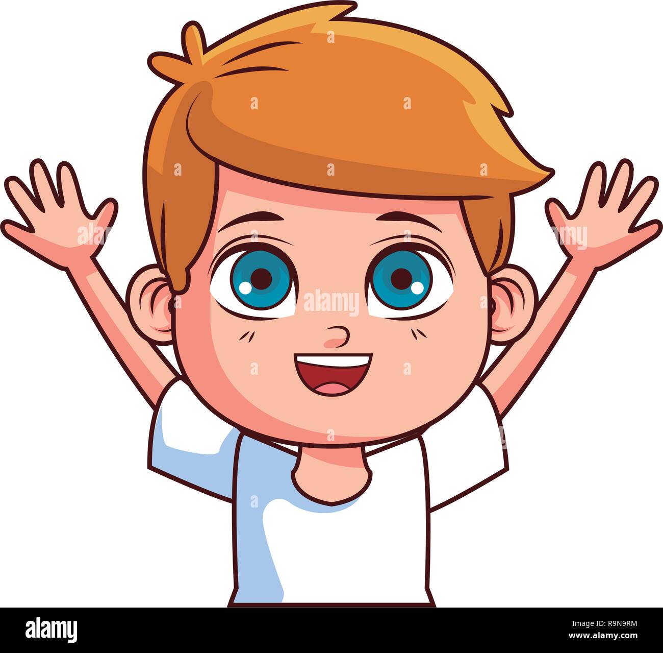 Enfant cartoon Banque de photographies et d’images à haute résolution ...