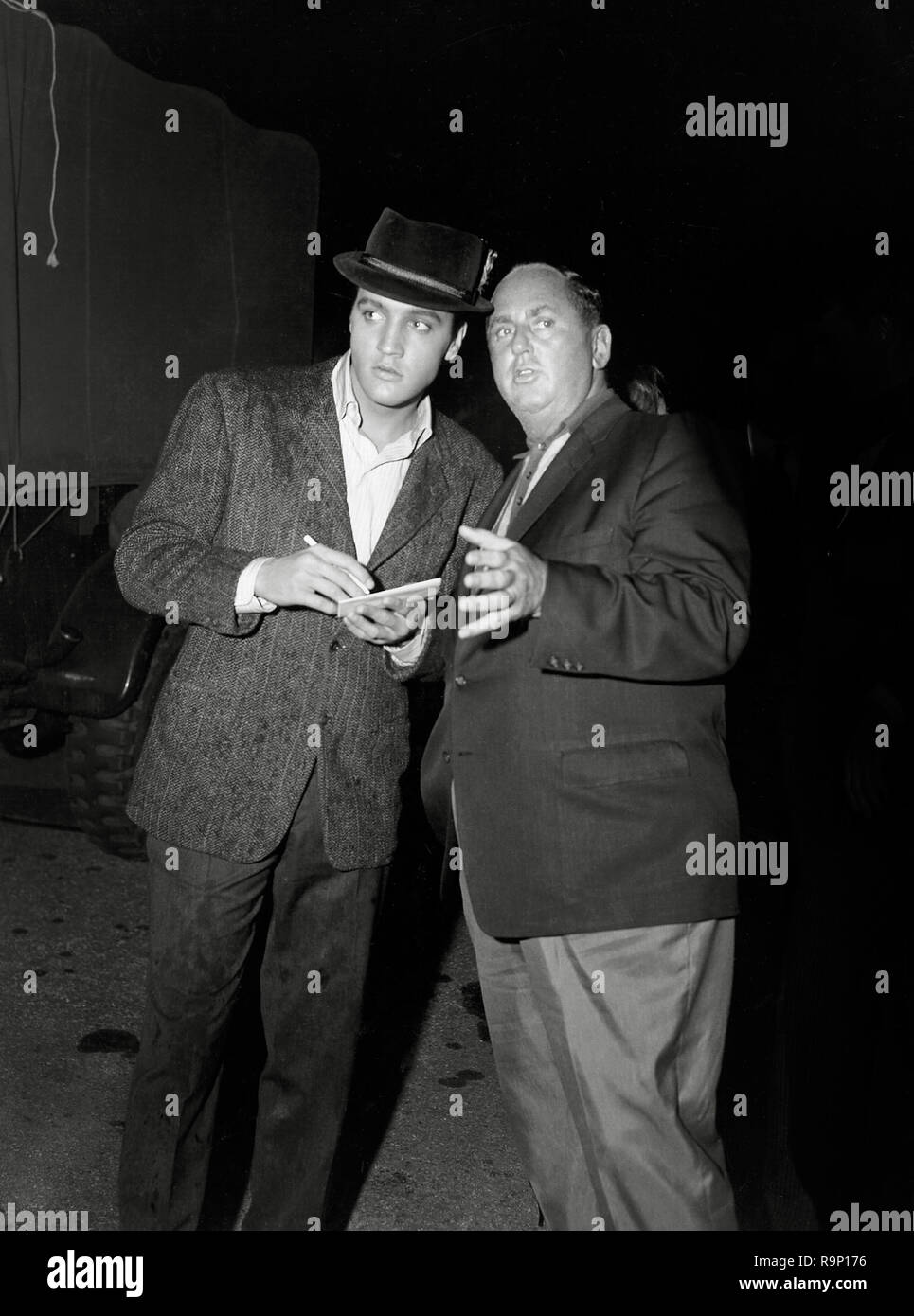 Elvis Presley, (Manager) Le Colonel Tom Parker, vers 1962 référence ...