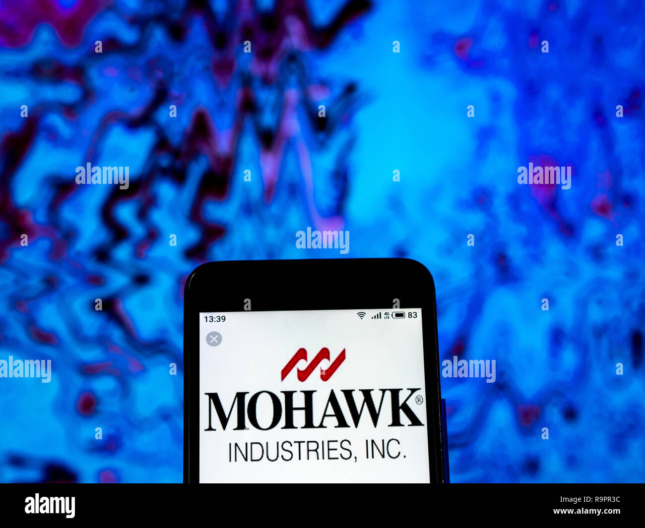 Logo des industries mohawks Banque de photographies et d’images à haute ...
