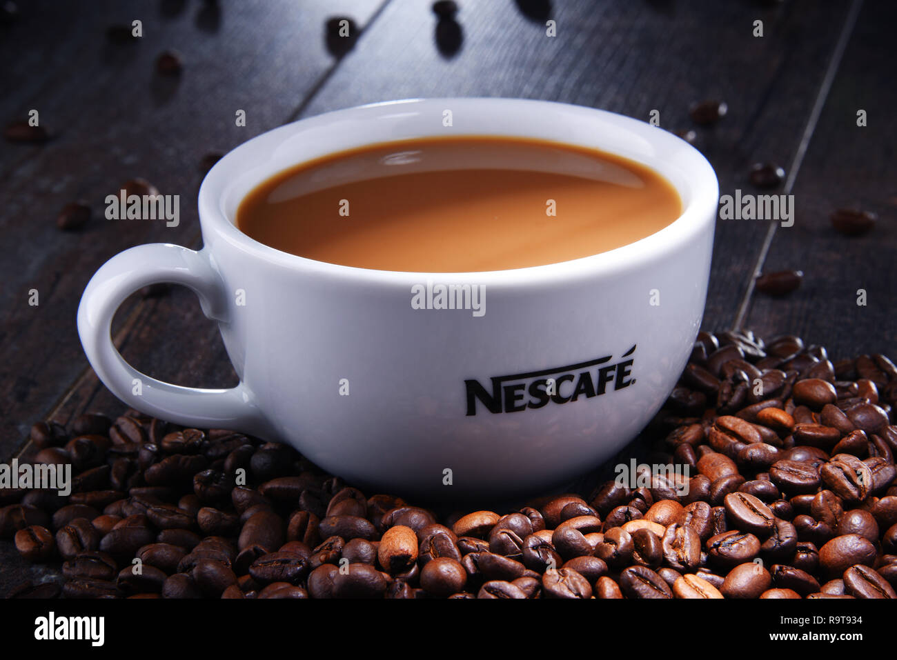 Logo nescafé Banque de photographies et d’images à haute résolution - Alamy