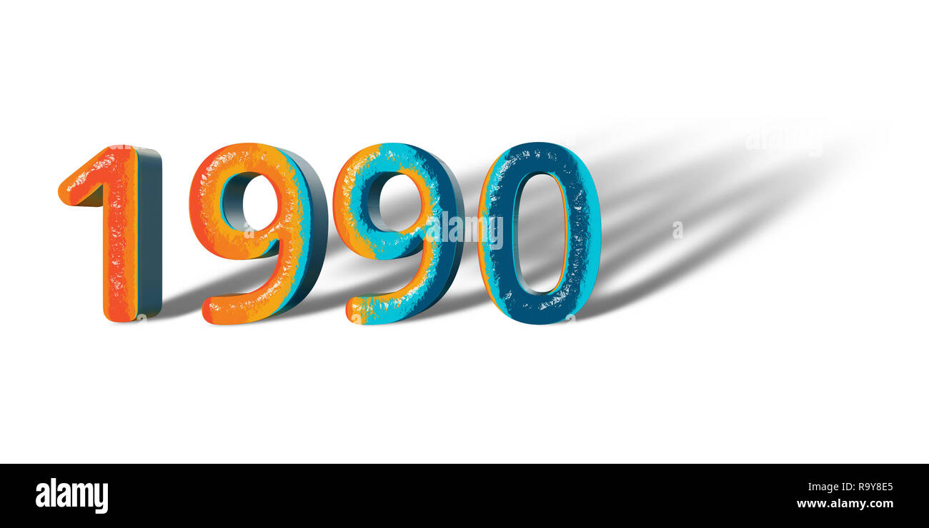 Number 1990 Banque de photographies et d’images à haute résolution - Alamy