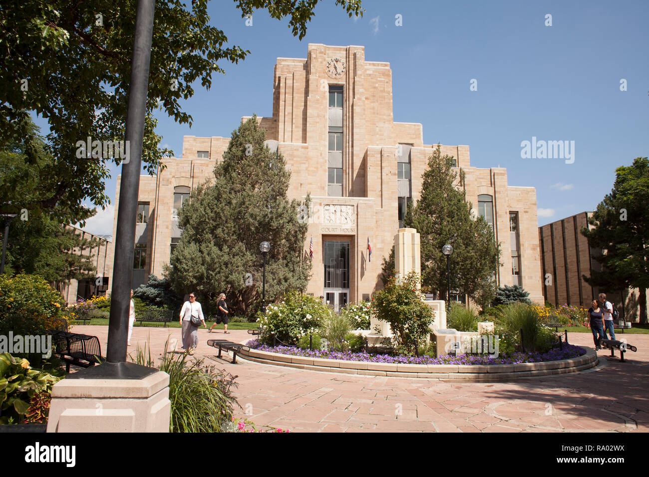 Le centre ville de boulder Banque de photographies et d’images à haute ...
