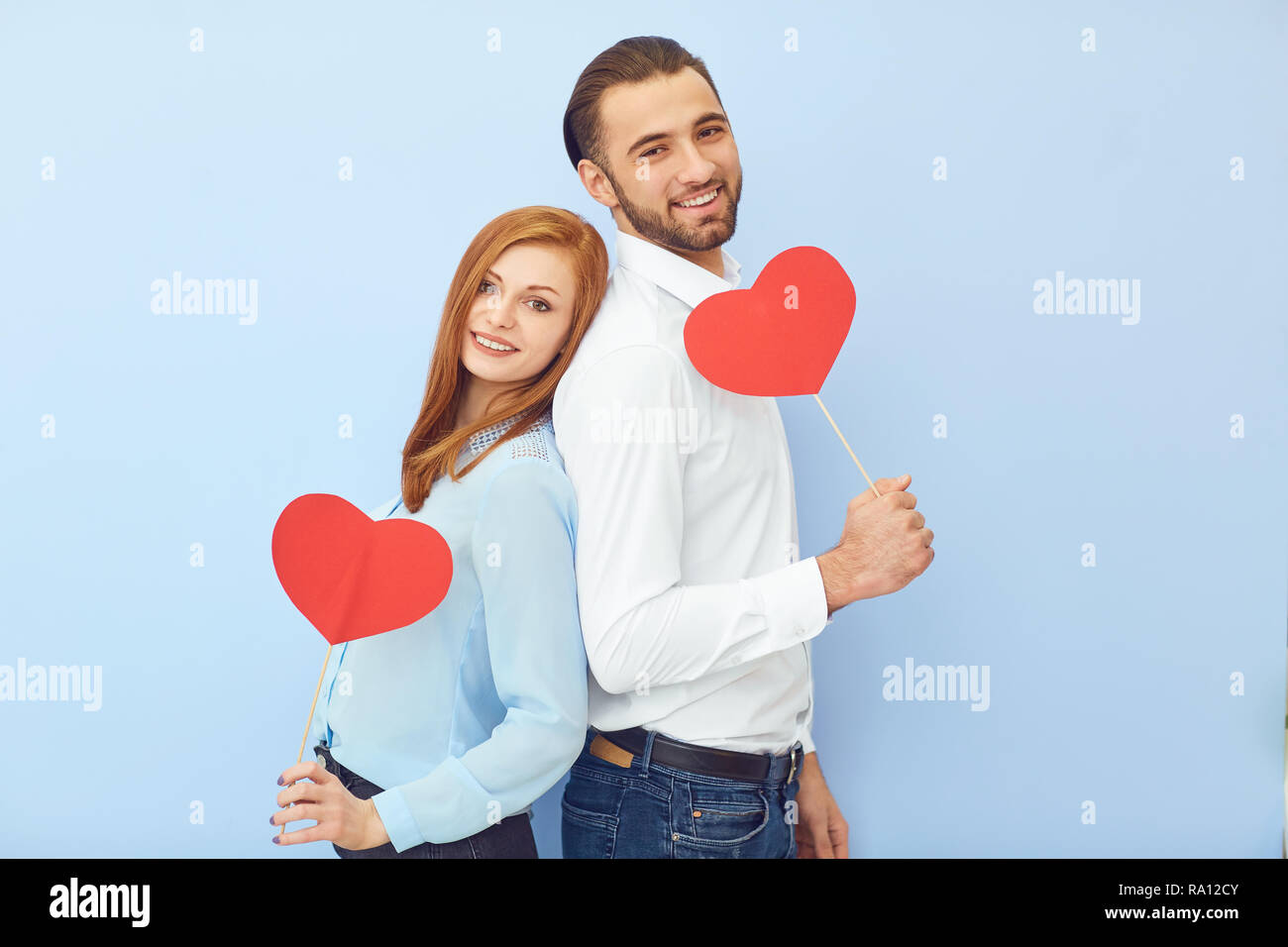 Couple de coeurs Banque de photographies et d’images à haute résolution ...