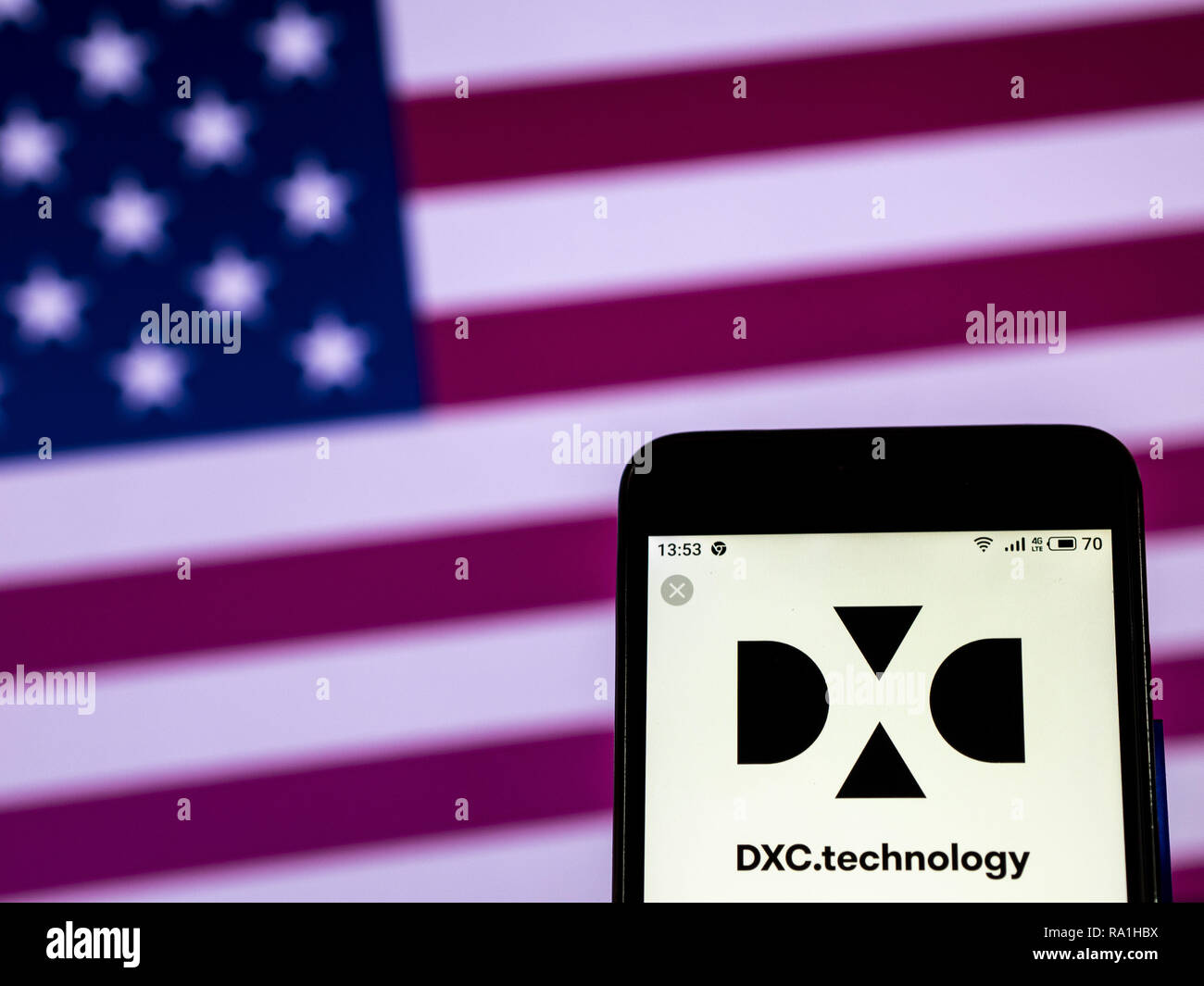 Dxc logo Banque de photographies et d’images à haute résolution - Alamy