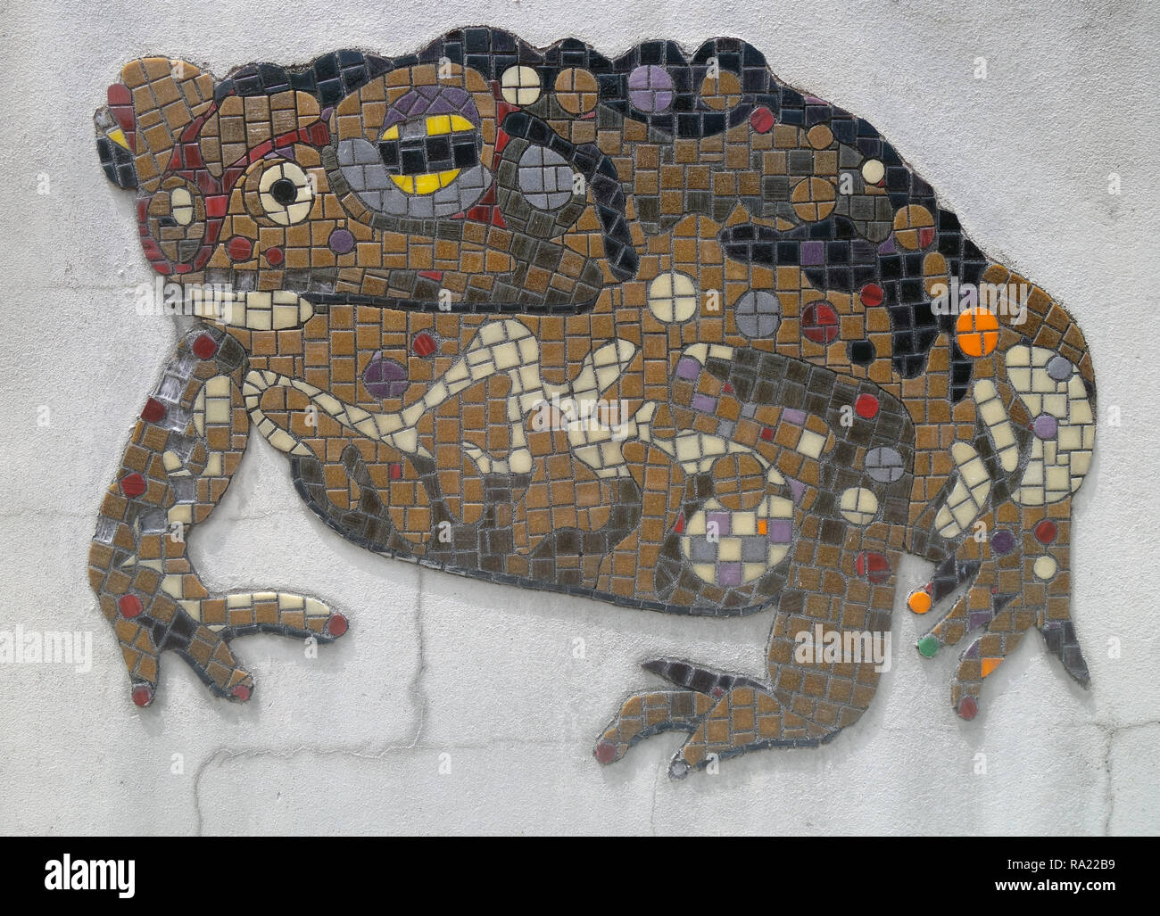 Détail de la mosaïque de la canne à sucre de canne à toad Toad World ...