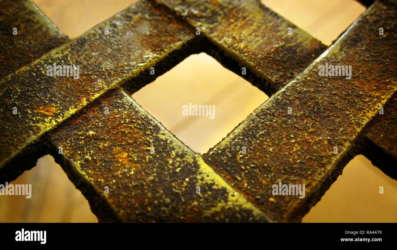 Clôture de fer rouillée Banque de photographies et d’images à haute ...