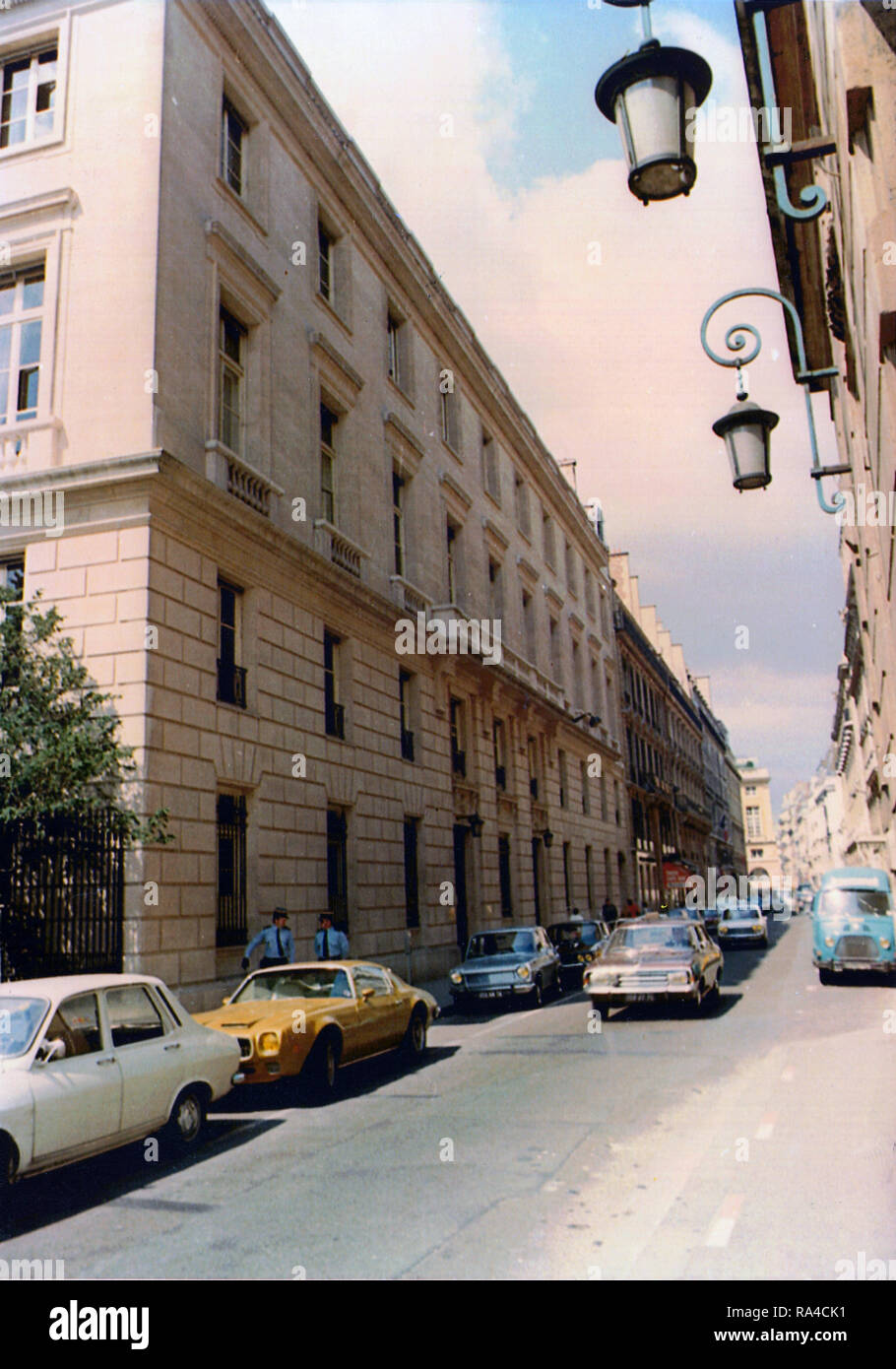 Immeuble de bureaux de la chancellerie de paris Banque de photographies ...