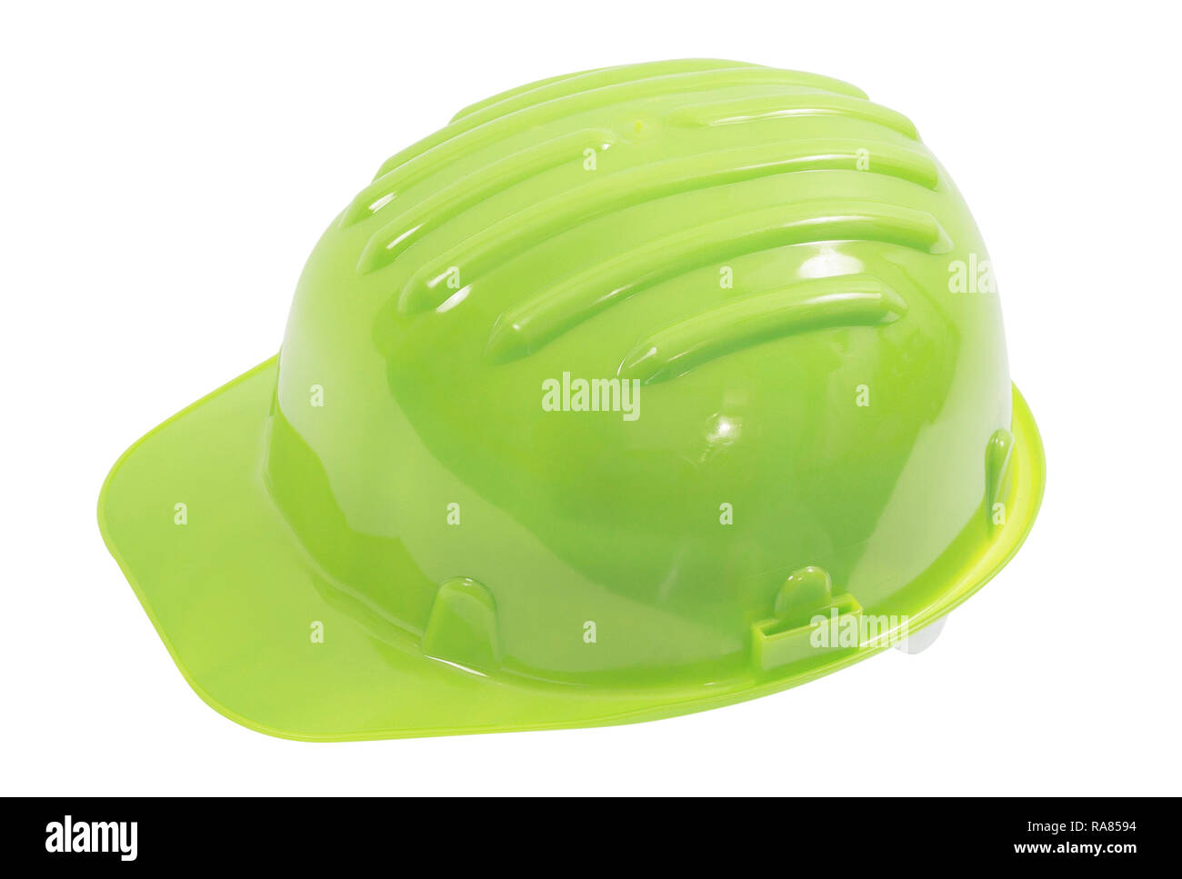 Casque de protection pour travailler dans la construction isolée Photo ...